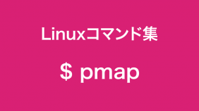 pmapコマンドについて詳しくまとめました 【Linuxコマンド集】