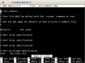 sudoの権限を設定するvisudoコマンド【Linuxコマンド集】